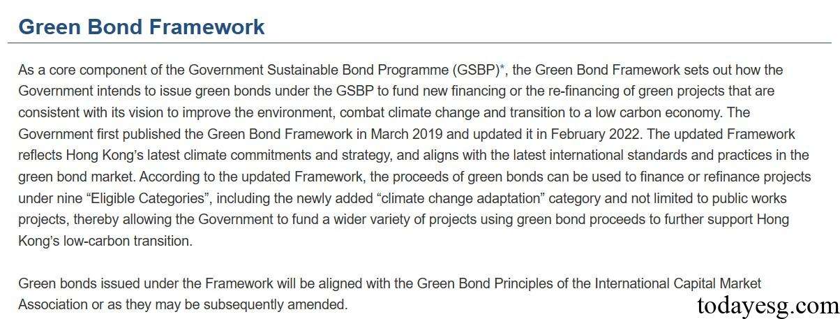 香港绿色债券计划介绍 - TodayESG