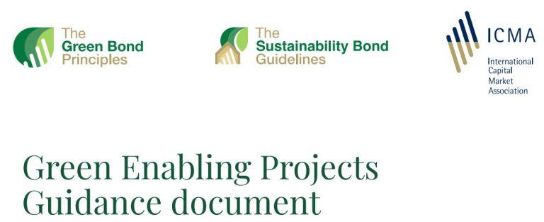 International Capital Market Association Releases Green Enabling Projects Guidance - ESG ...