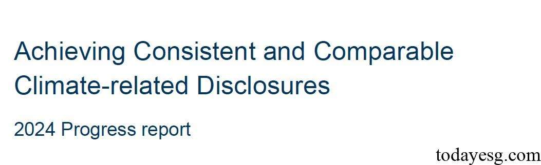 Financial Stability Board Releases 2024 Global Climate-related ...
